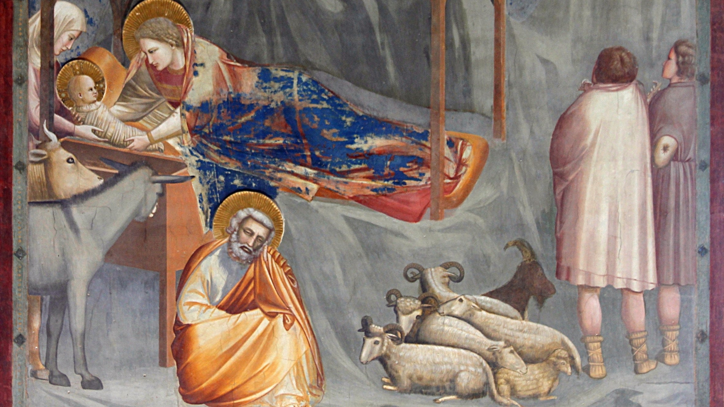 Prier avec la Nativité de Giotto - La Xavière